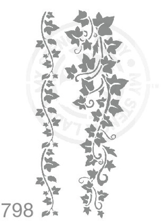 Ivy Vine Stencil