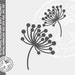 Dandelion 117 Stencil Digital Download Laser Cricut Cut Ready Design ...
