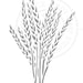 Wheat Barley Plants Stencil 1672 Design Australian Reusable Art, Craft ...
