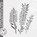 Bottlebrush 1477 Stencil Digital Download Laser Cricut Cut Ready Design ...