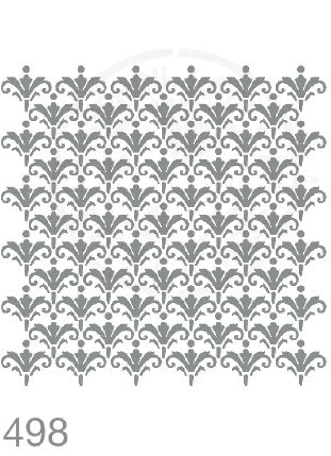 Art Deco and Retro Style Stencil 498 Repeatable Patterns Templates and ...