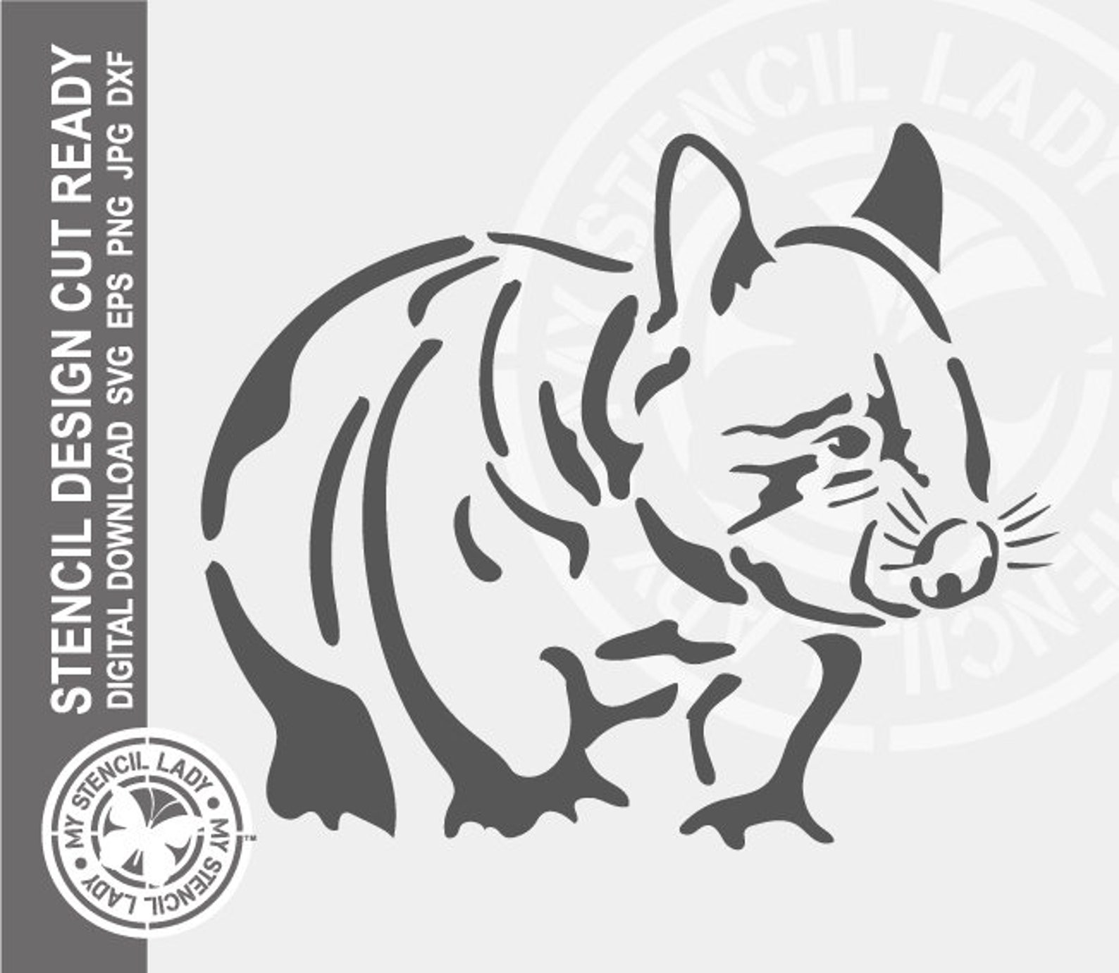Wombat 1753 Stencil Digital Download Laser Cricut Cut Ready Design ...
