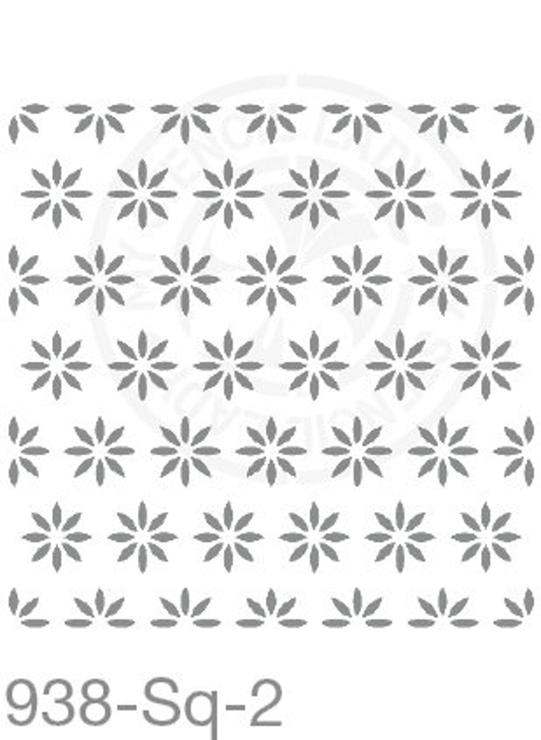 Pochoir de style art déco et de style rétro 938 Modèles et pochoirs ...