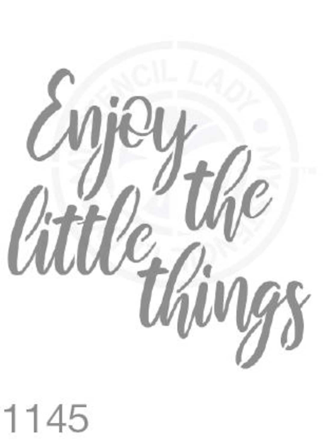Stencil 1145 Words Sayings and DIY Sign Templates and Stencils ...