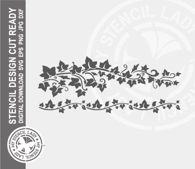 Ivy Vine 798 Stencil Digital Download Laser Cricut Cut Ready Design ...