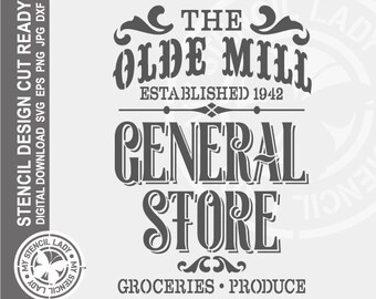 General Store Svg - Etsy