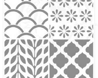 Repeating Stencil - Etsy