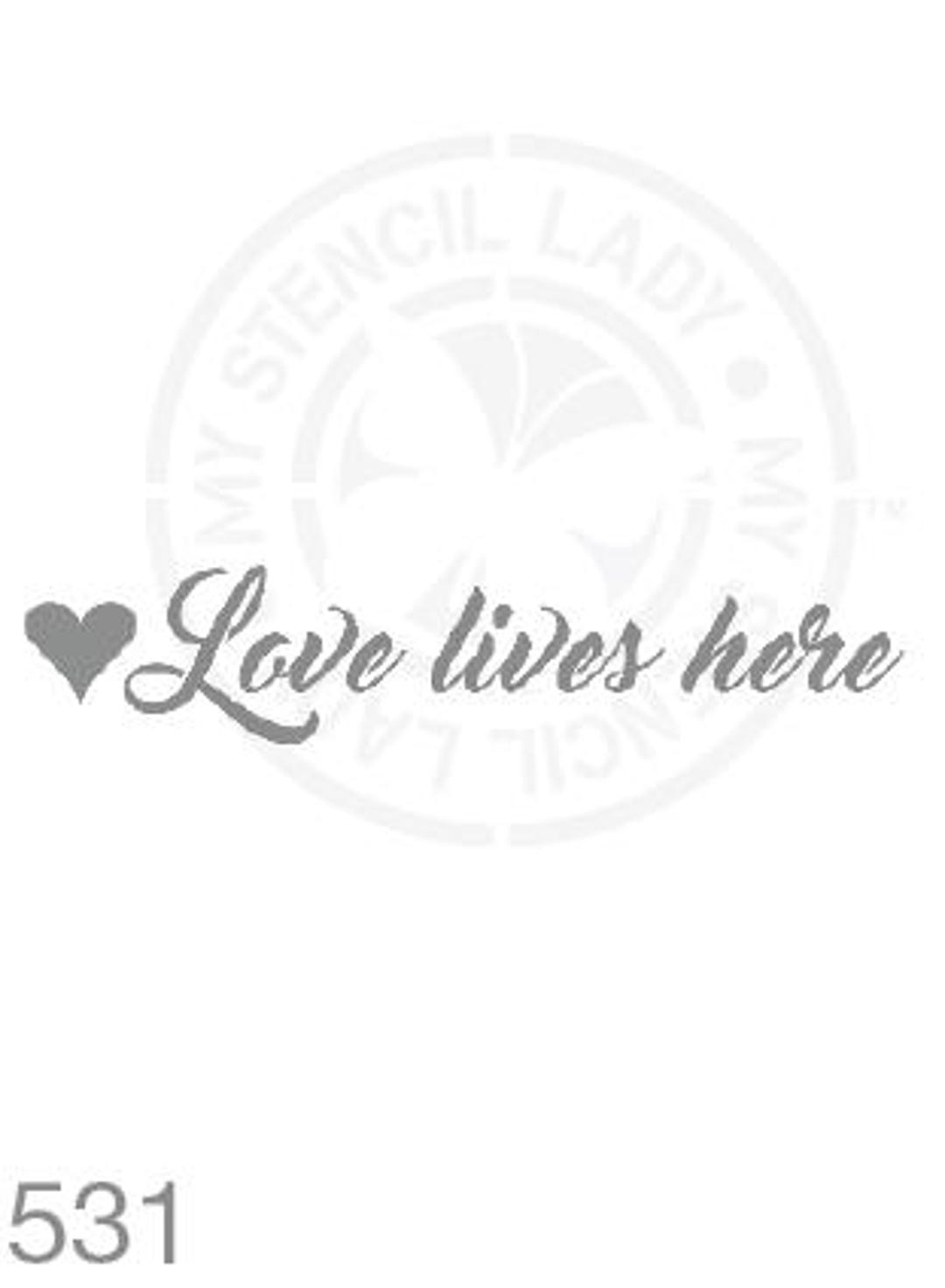 Love Stencil 531 Words Sayings and DIY Sign Templates and Stencils ...