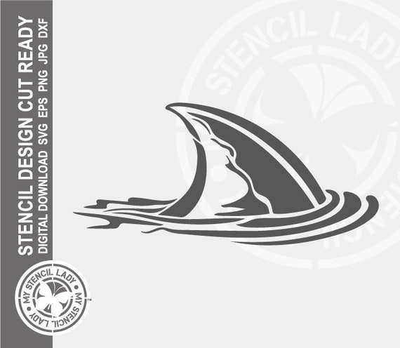 Shark Fin Stencil Shark Fin Silhouette Stock Illustrations – 5,849