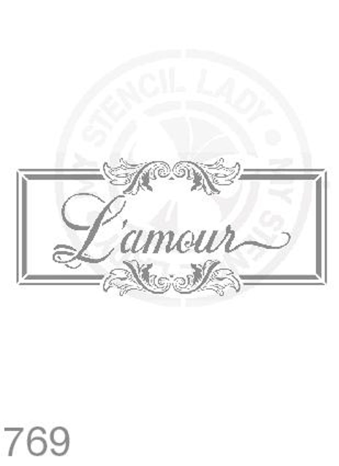Love Stencil 769 Words Sayings and DIY Sign Templates and Stencils ...