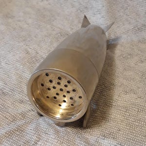 Reimagined Zeppelin Shaker, Now a Rattle, Musical Percussion Instrument ...