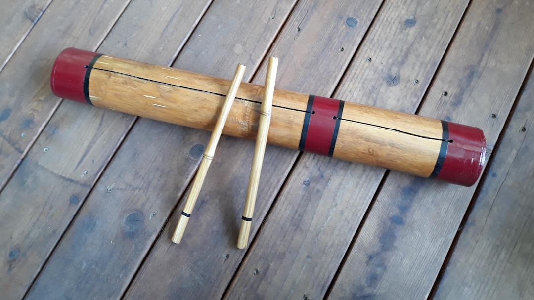 Slit Drum, AKA Bamboo Kata, Krin, Boulo Cata, Percussion Musical ...