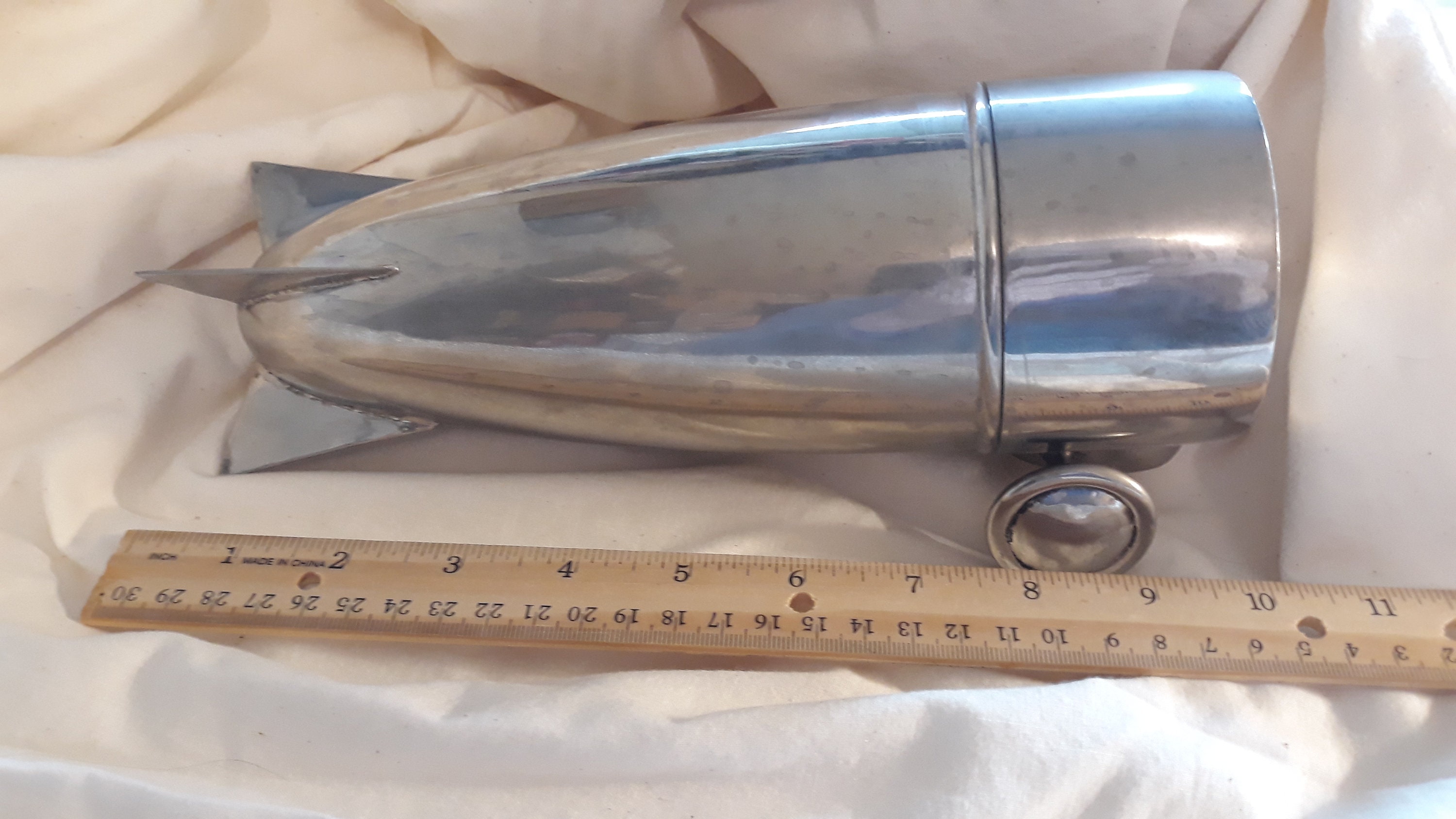 Reimagined Zeppelin Shaker, Now a Rattle, Musical Percussion Instrument ...