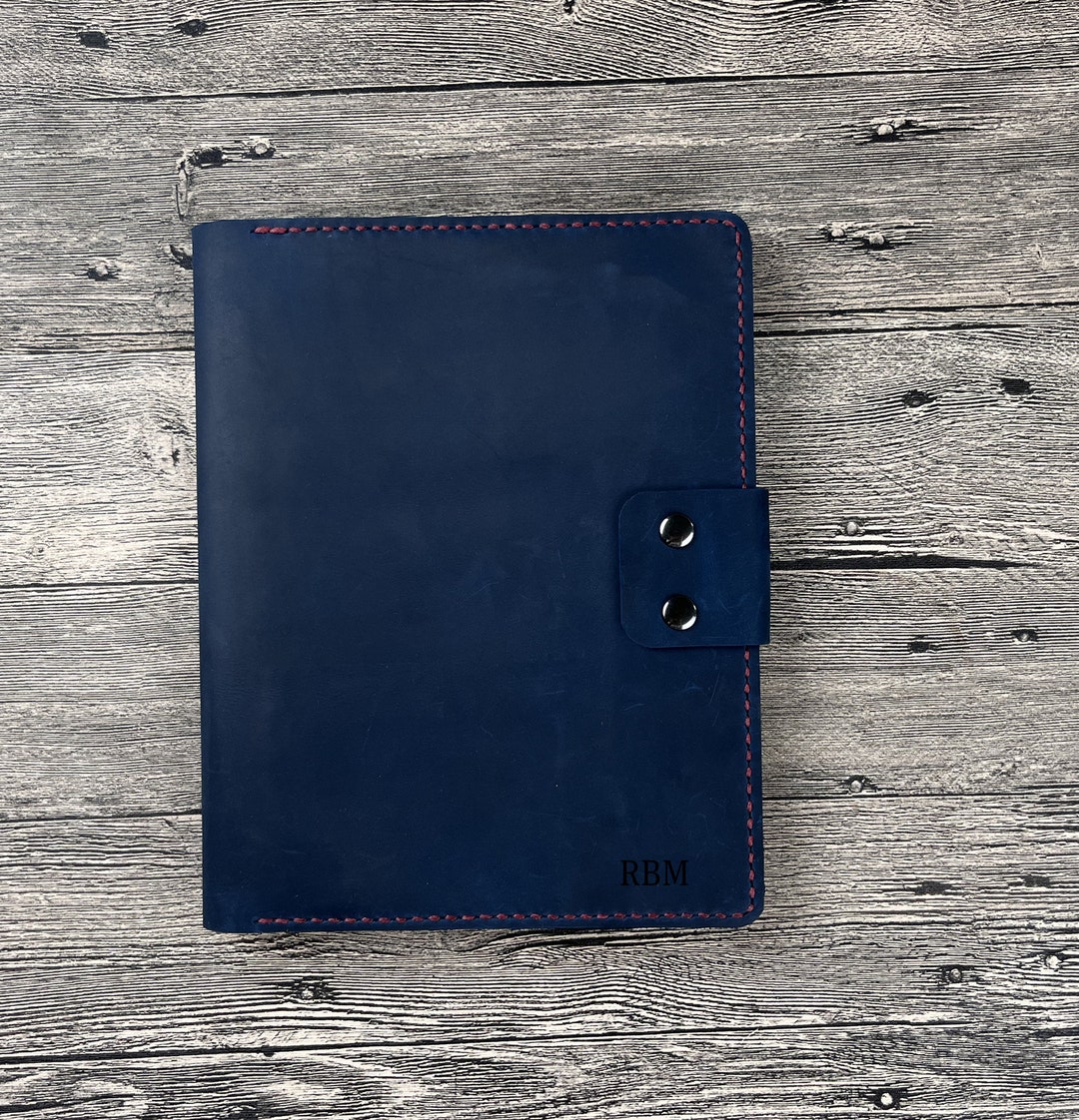 Minimalism Navy Blue iPad Cover Leather 2021/2018 iPad Pro 11"/12.9 ...