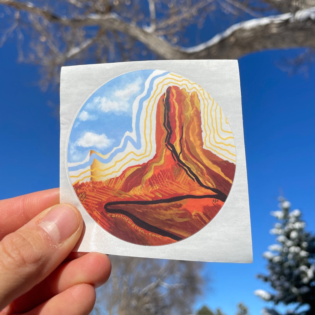 Sandstone Towers Sticker - Etsy