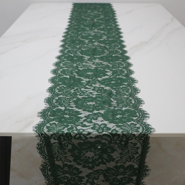 Table Runner Green - Etsy