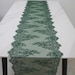 Hunter Green Table Runner 14 Inches / 35cm Wide Green Table Runner ...