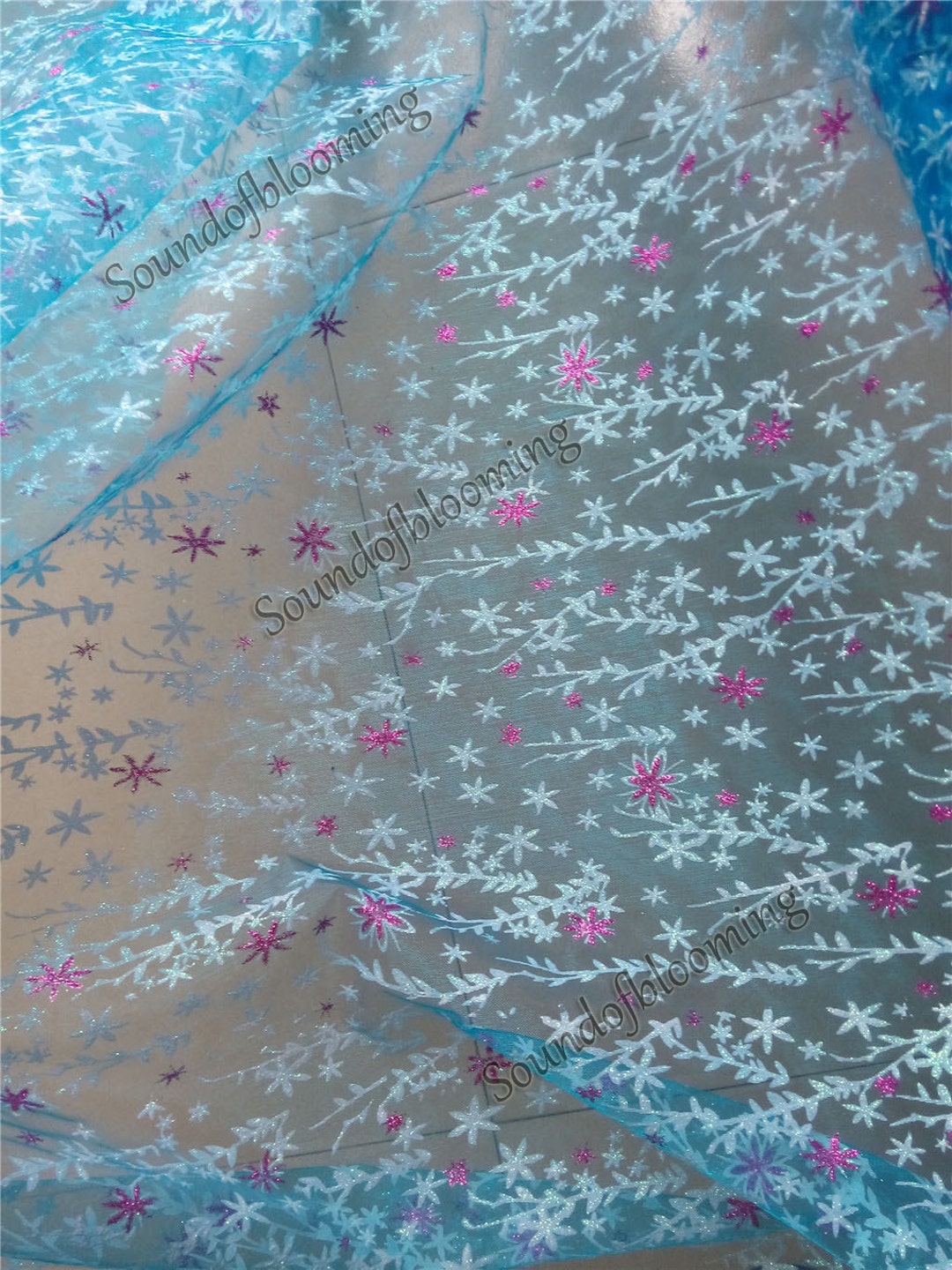 Frozen Fabric, Frozen Fever, Frozen Fever Fabric for Elsa Dress, Elsa ...