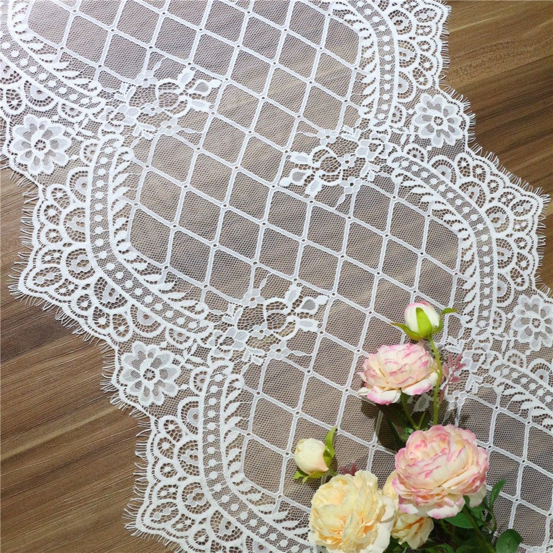 Wedding Table Runners, Lace Table Runners , 20 Inches/50cm Wide ...