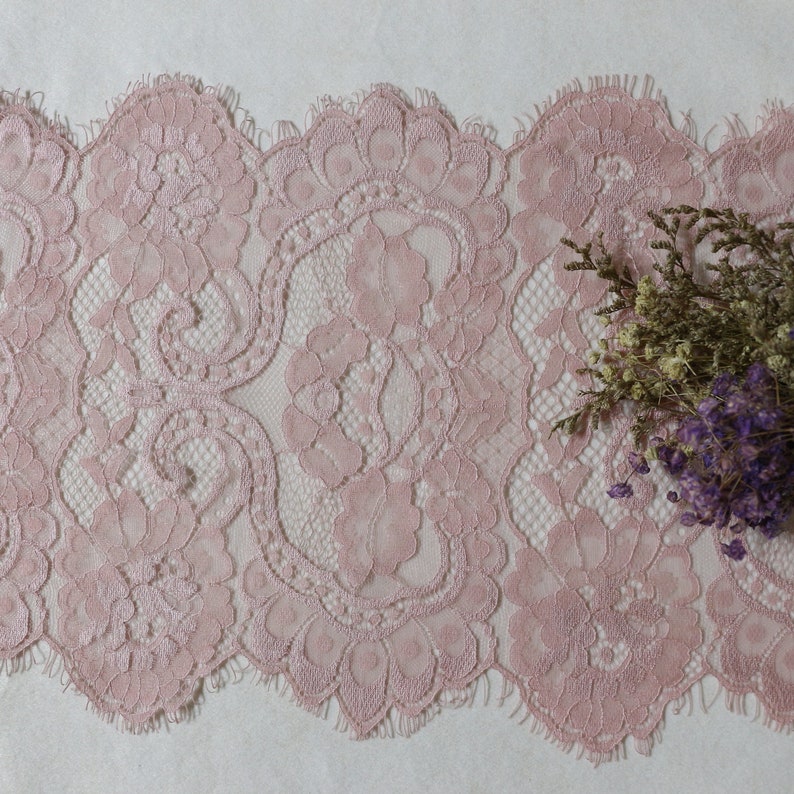 Dusty Rose Lace Table Runner 3ft-10ft Long12/28cm | Etsy