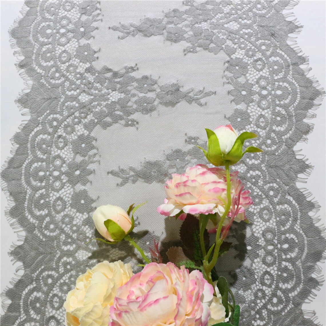 Grey Table Runners, Wedding Table Runner, 12 Inches / 30cm Wide, Grey ...