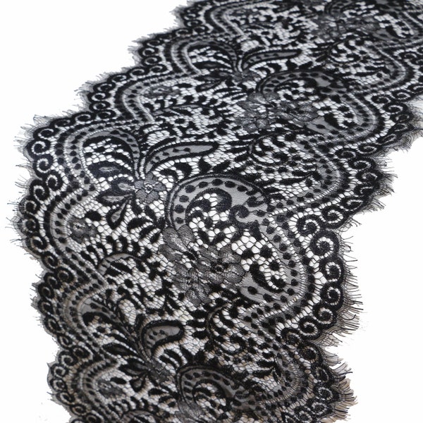 Black Table Runner - Etsy