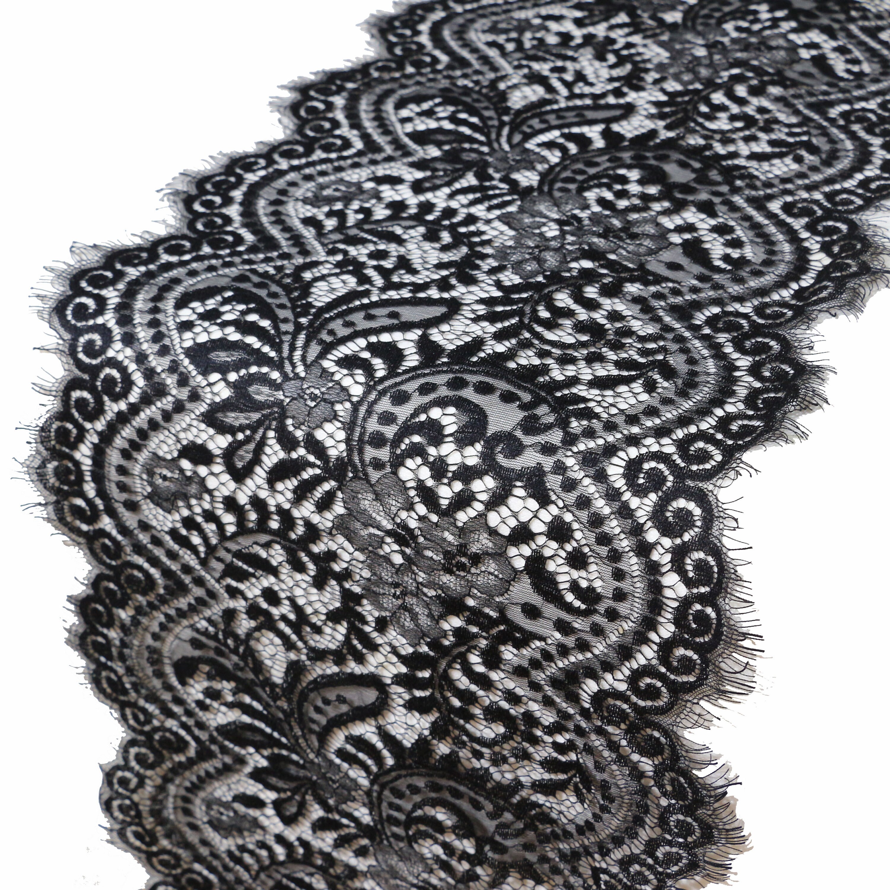 Black table runner Gothic party table decor Gothic wedding | Etsy