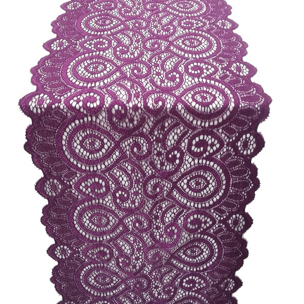 Purple Table Runner - Etsy