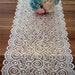 Ivory Lace Table Runner, Wedding Table Runner, Table Runners, 12 in ...
