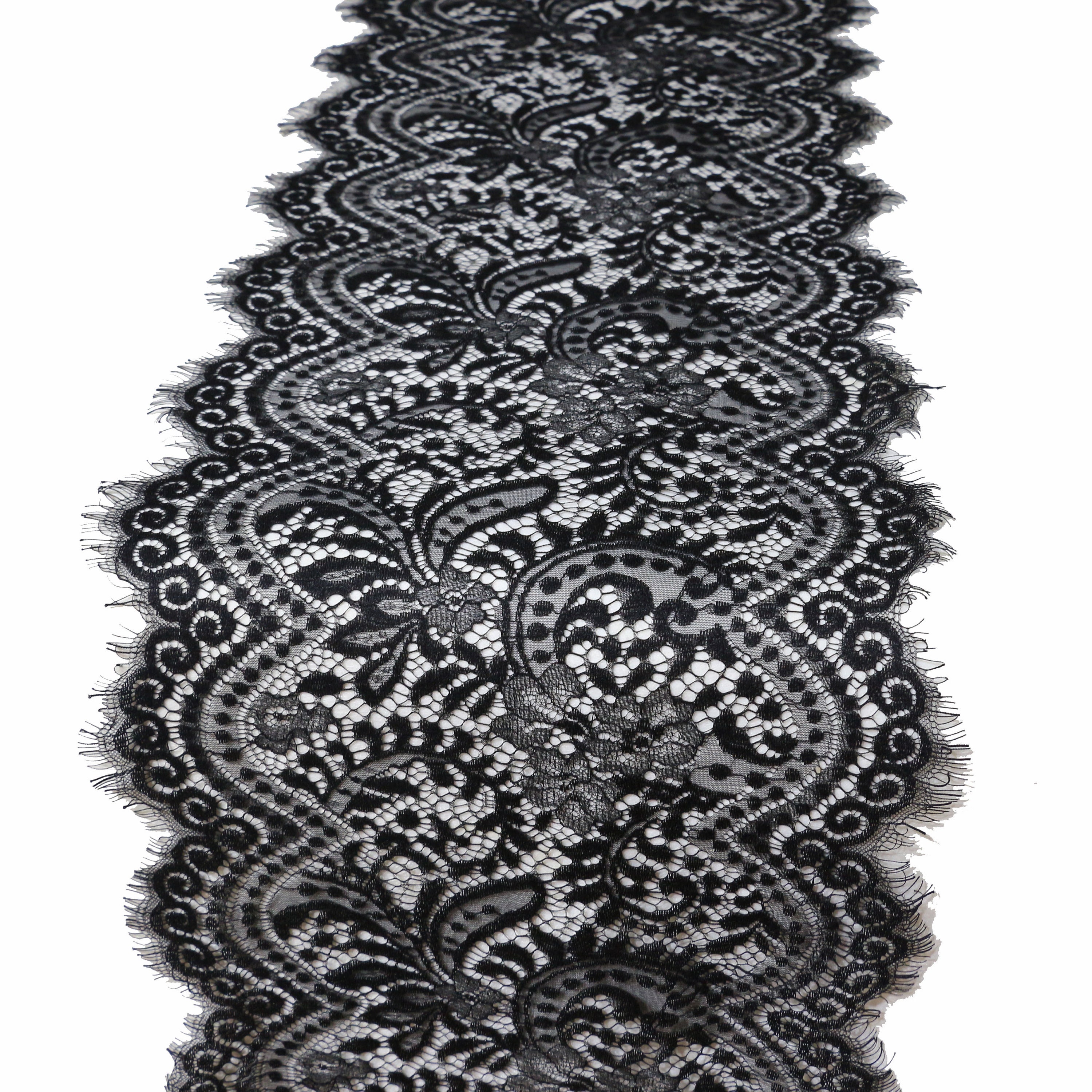 Black table runner Gothic party table decor Gothic wedding | Etsy