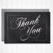 Chalk Thank You Card, Chalk Theme Thank You Card, Chalkboard Thank You ...
