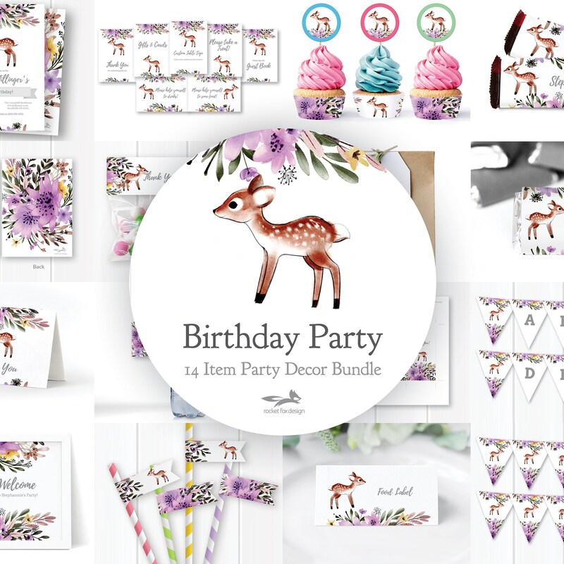 Deer Theme - Etsy