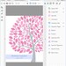 Baby Shower Guest Book Tree Printable With Instruction Card / Baby ...