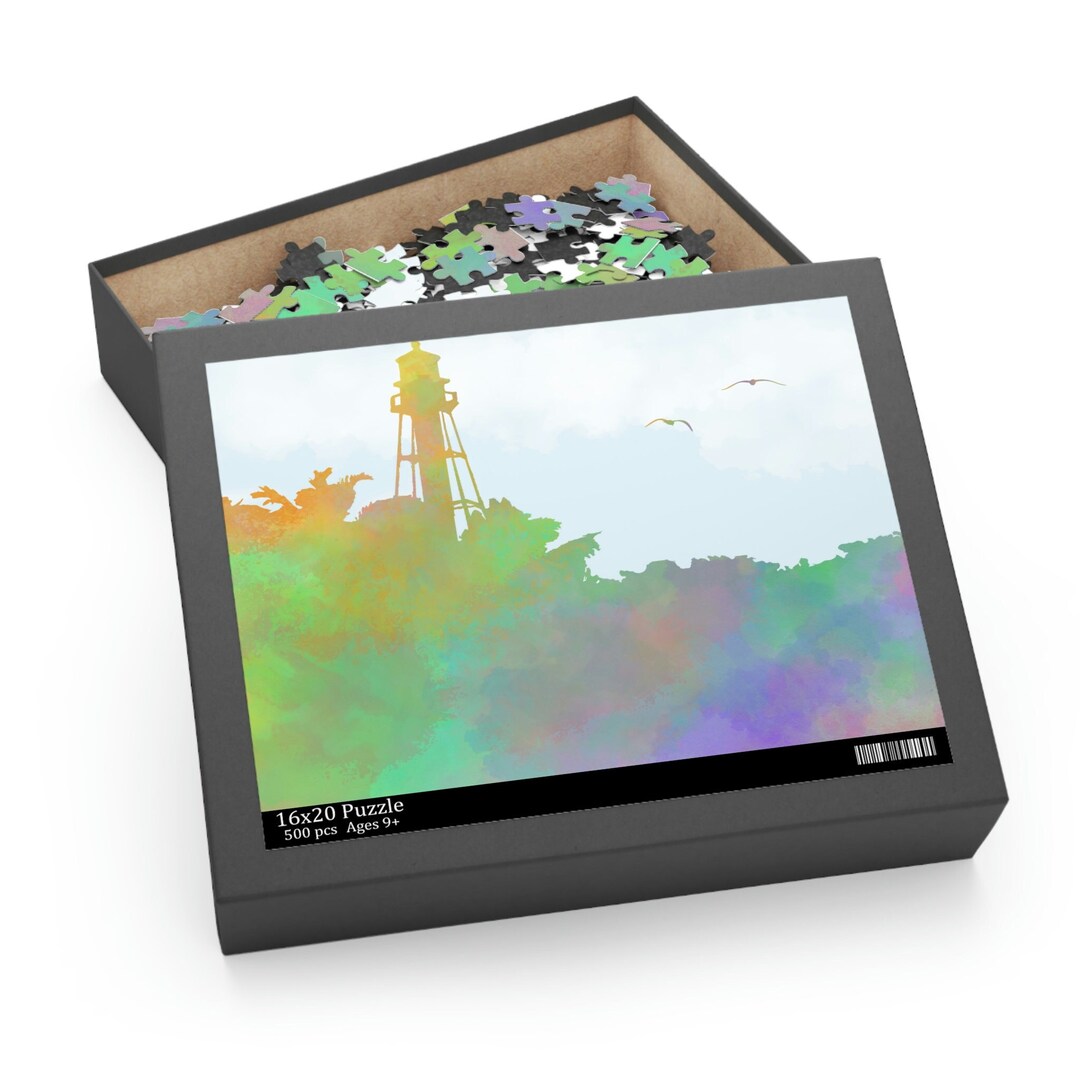 Lighthouse Puzzle for Adults, Sanibel Lighthouse Puzzle, Jigsaw Puzzle ...