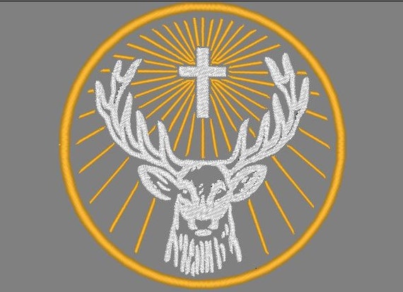 Jager Deer 5x7 Embroidery File - Etsy