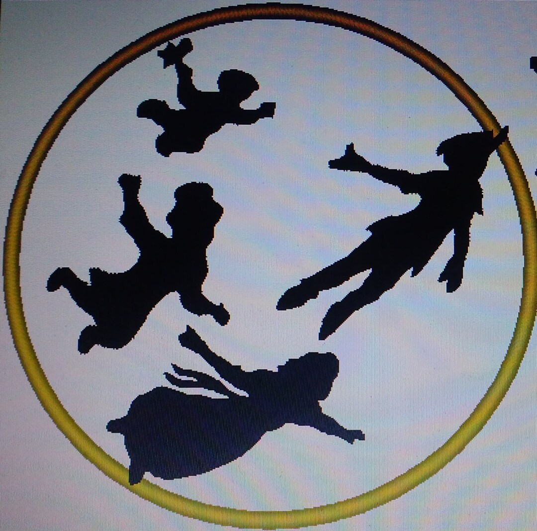 Peter Pan 4x4 & 5x7 Embroidery Files - Etsy