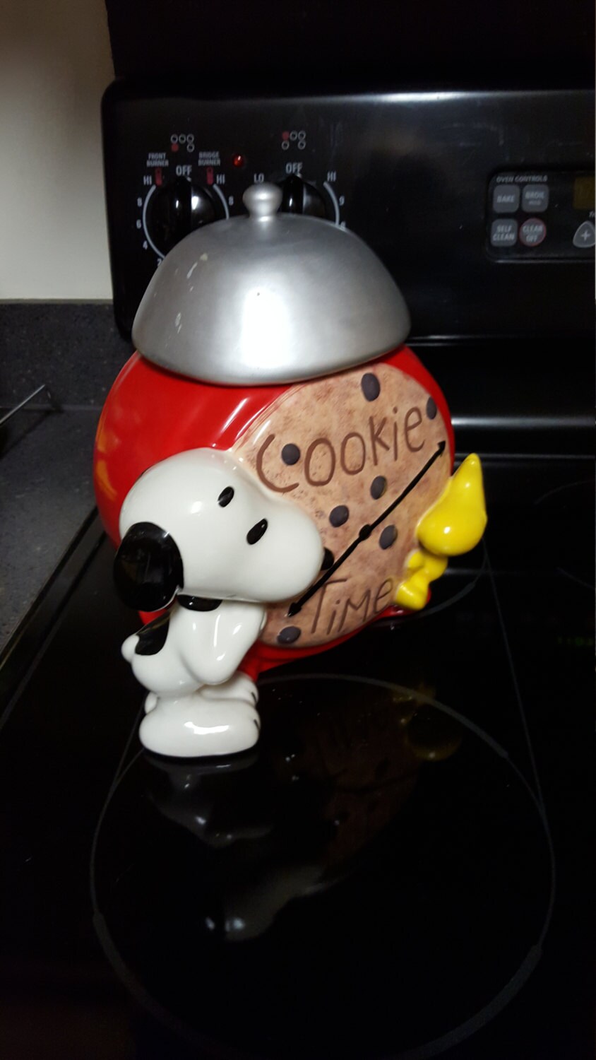 Snoopy Time Clock | Etsy