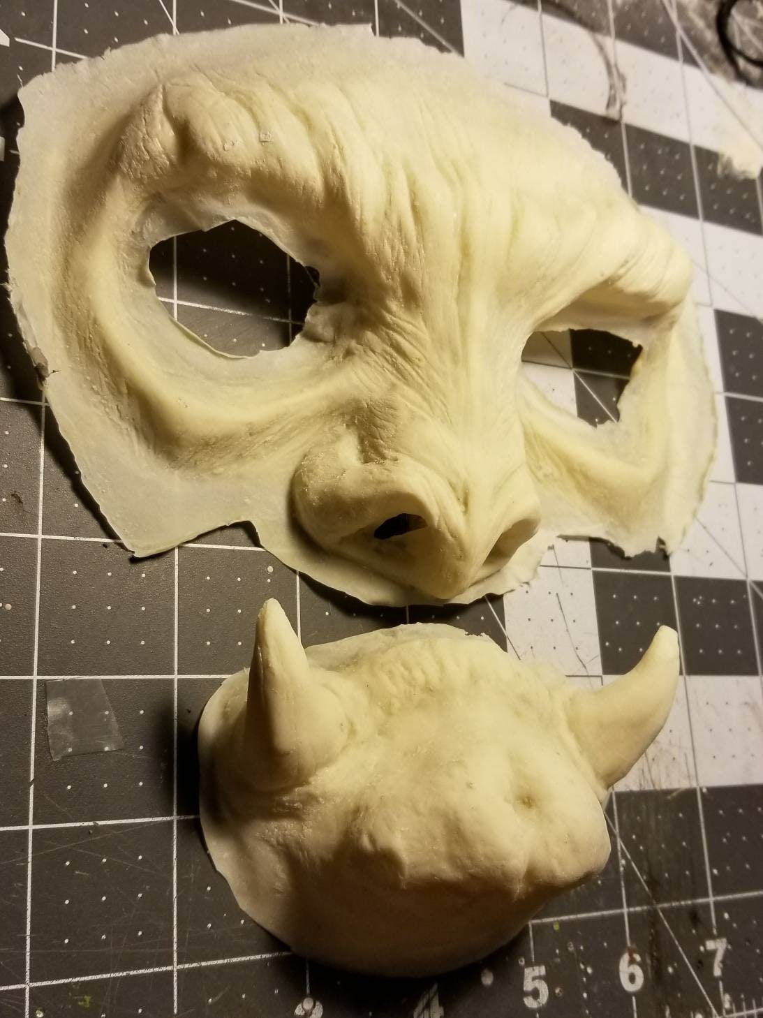 Beast Face Prosthetics V2 slip Latex - Etsy UK