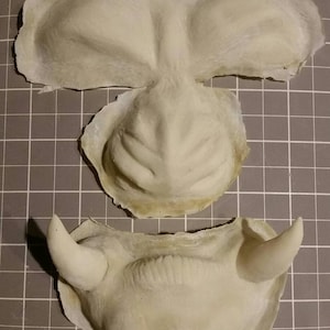 Orc/ Ogre Face Prosthetics (slip Latex) - Etsy