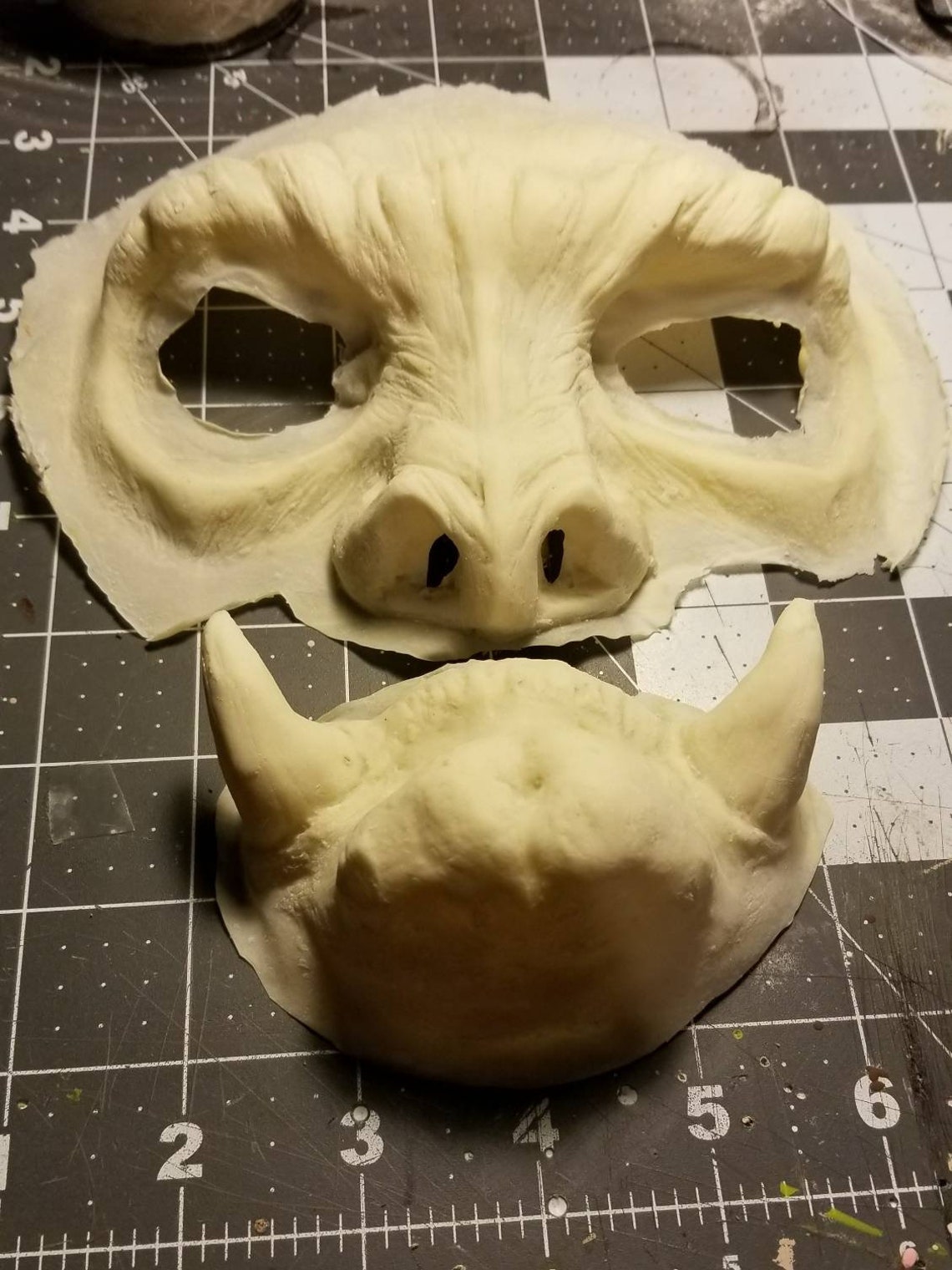 Beast Face Prosthetics V2 slip Latex | Etsy
