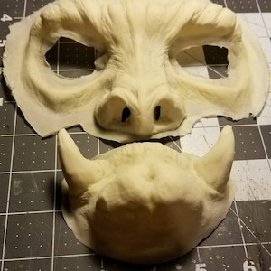 Beast Face Prosthetics V2 (slip Latex) - Etsy