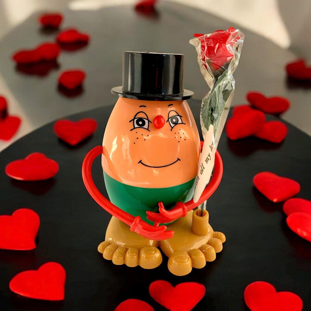 Vintage & Original "darling I Love You" Talking 80s Toy Figure, Love ...