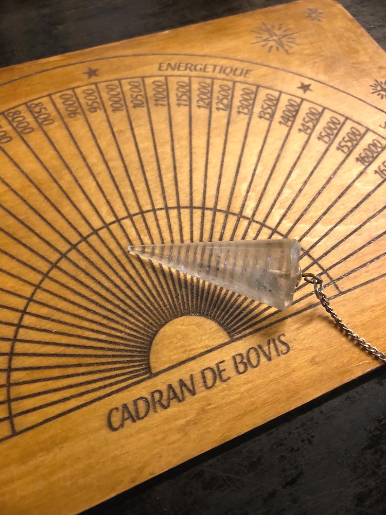 Dowsing Chart - Bovis Dial / Bovis Scale - French/english/spanish ...