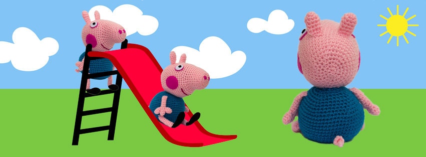 Amigurumi Pattern George Pig english - Etsy UK