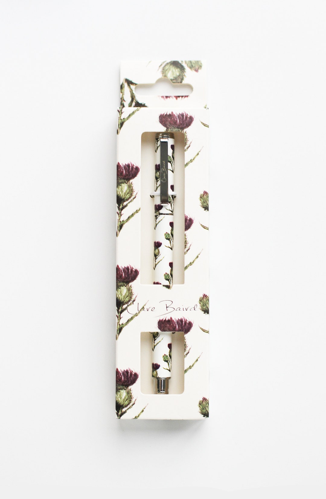 Thistle Pen | Flower of Scotland | Luxury Pen | Writing Gift ...