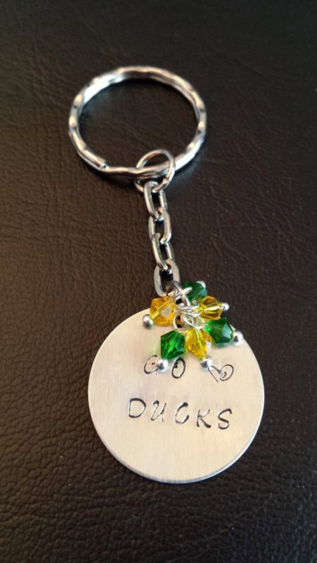 Univery of Oregon Ducks Keychain - Etsy