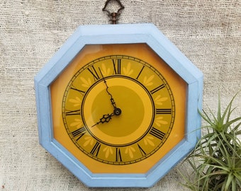 Octagon clock | Etsy