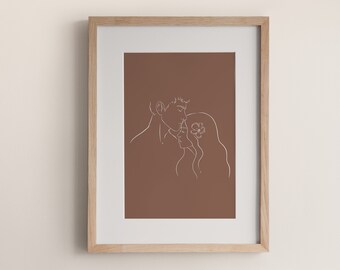 Intimacy Line Art - Etsy