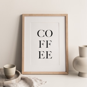 Coffee Word Art - Etsy