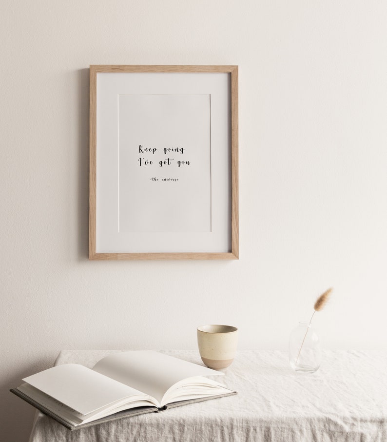 Inspirational Quote Print: Minimalist Wall Art (digital Download - Etsy
